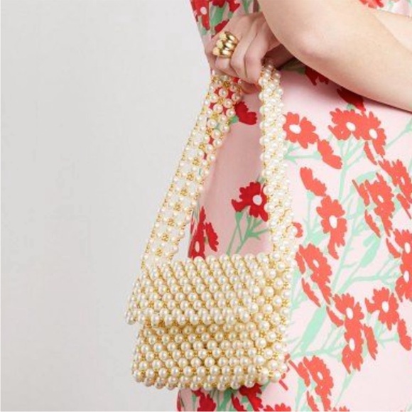 Vanina | Bags | Vanina Mist Baguetteshoulder Bag Pearl Flap | Poshmark